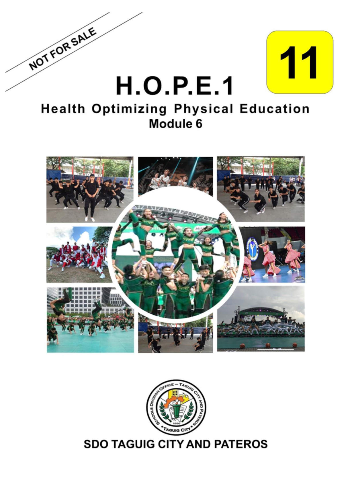 Hybrid PE 11 HOPE 1 Q1 M6 W6 V2 - Introductory Message For the ...