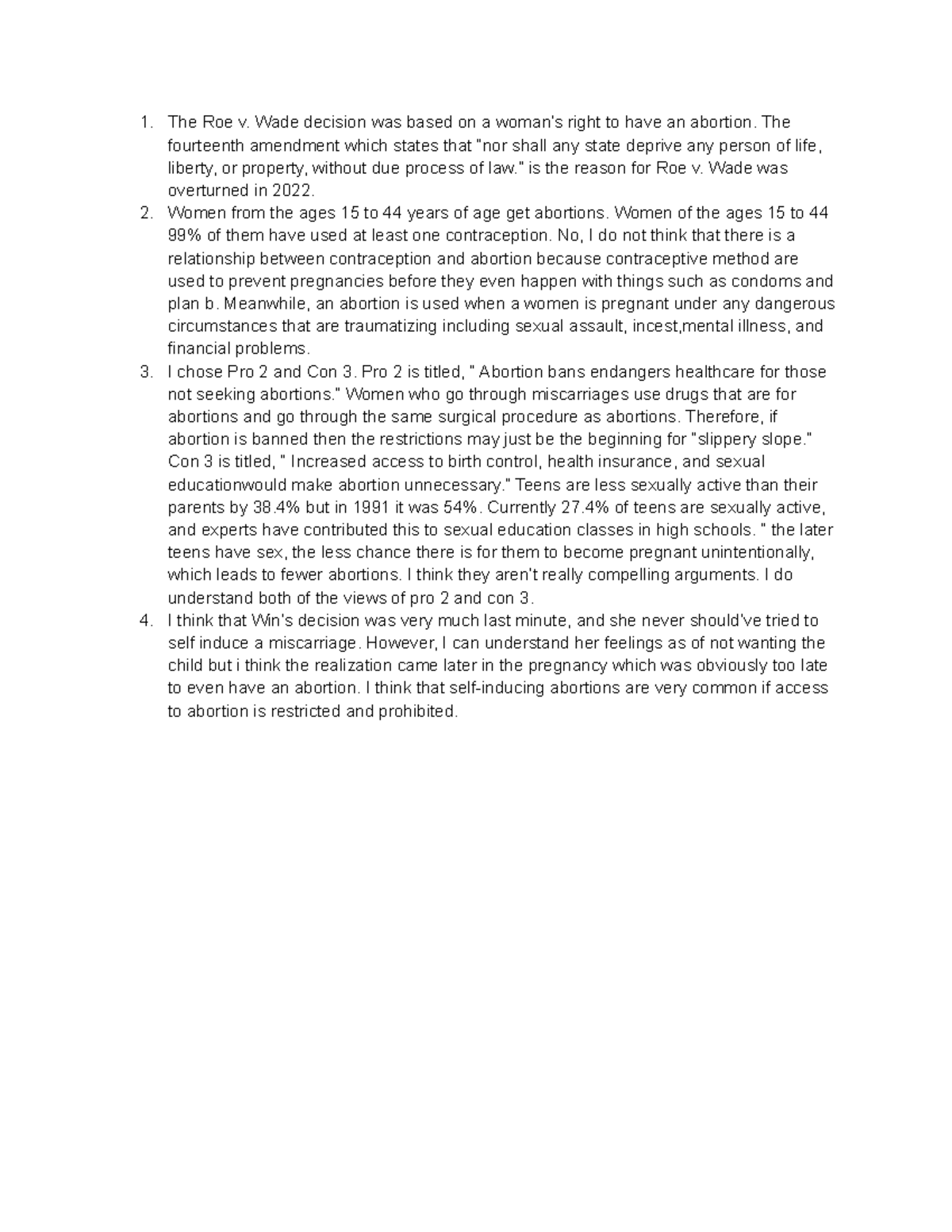 Soco Assignment #11 - opinion on a very hot topic in this day an age ...
