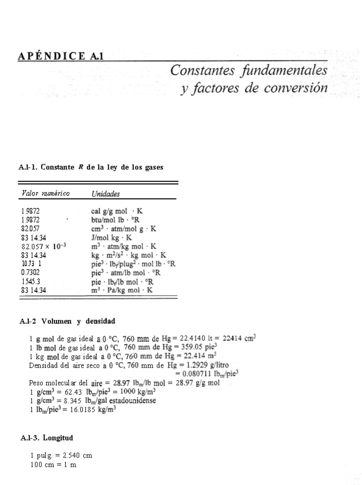Factores de conversion de unidades geankoplis - ecuaciones ...