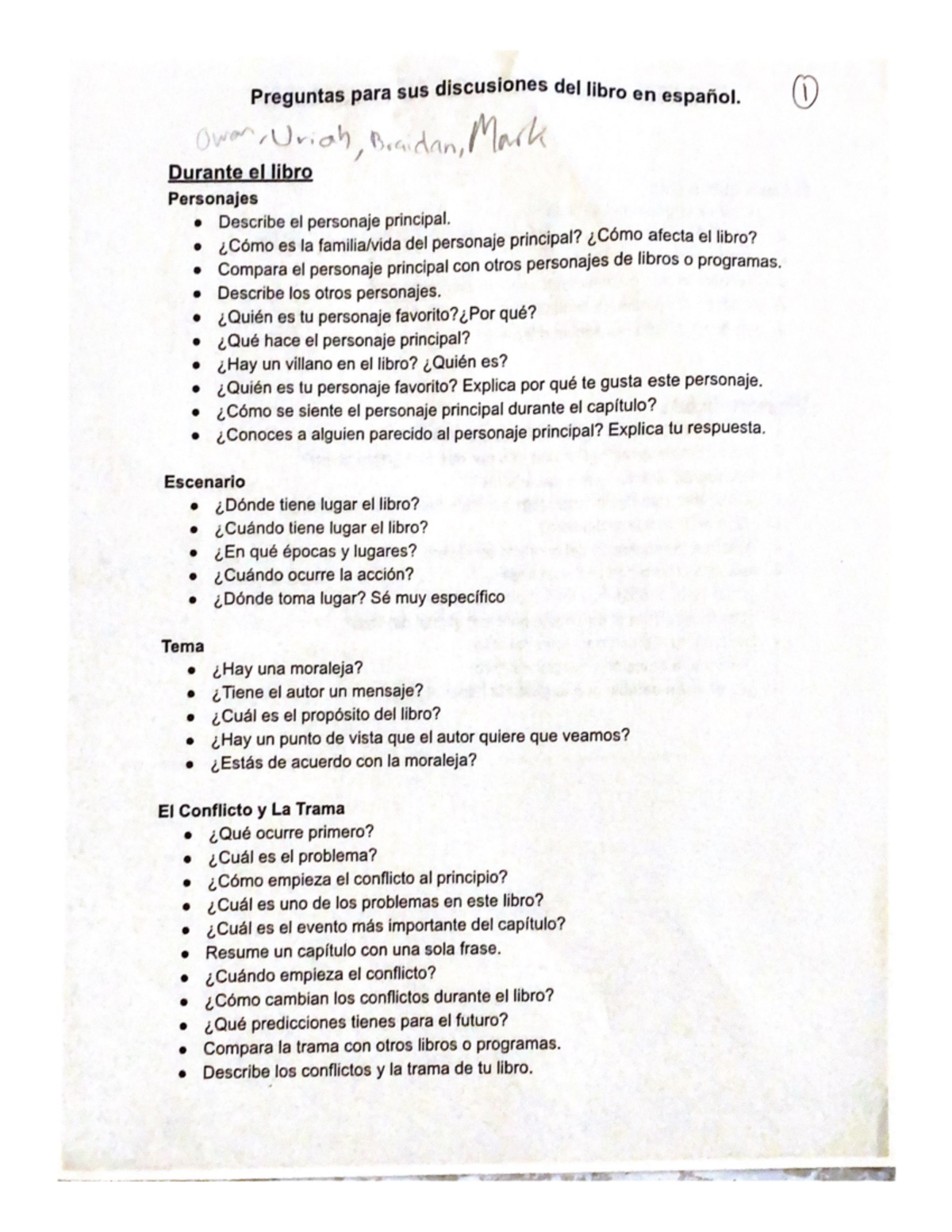 Preguntas para sus - i dont feel liek it - Studocu