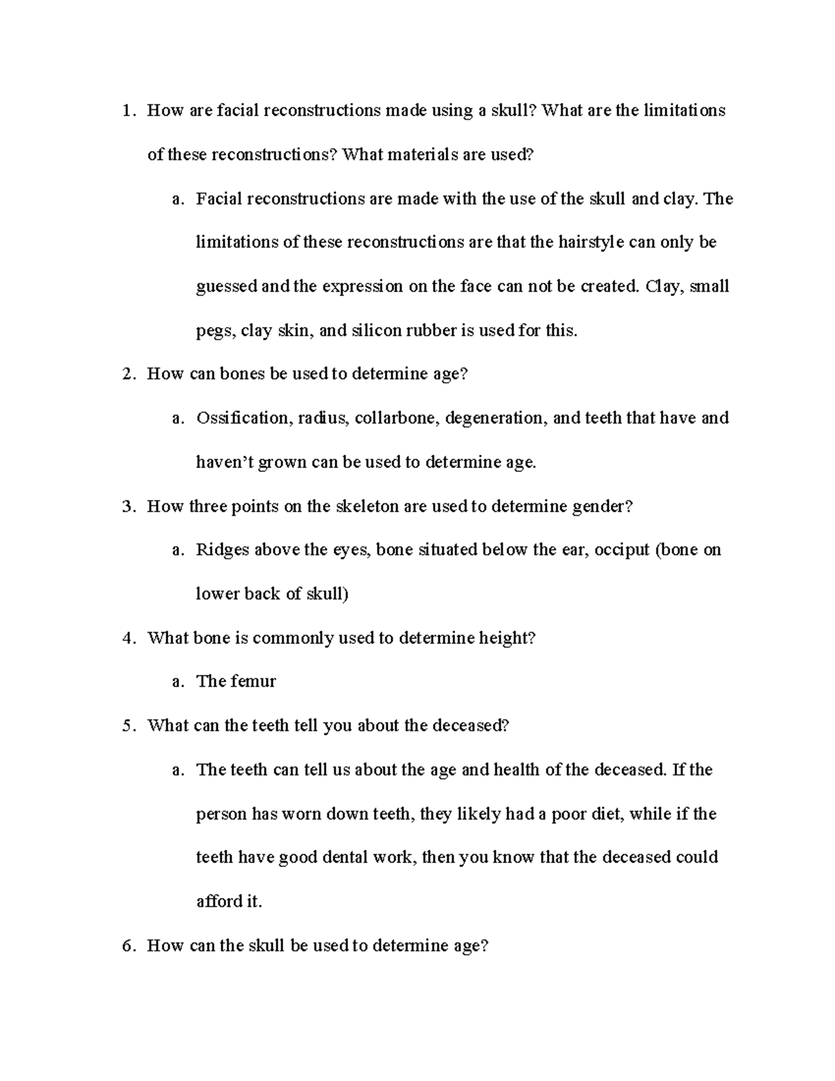 The Mystery of the Bones - How are facial reconstructions made using a ...