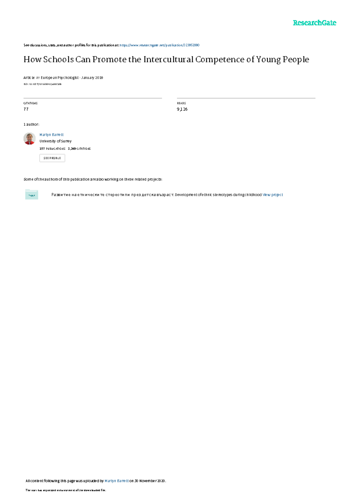 00Barrett 2018 How Schoolscan Promote IC - See discussions, stats, and ...