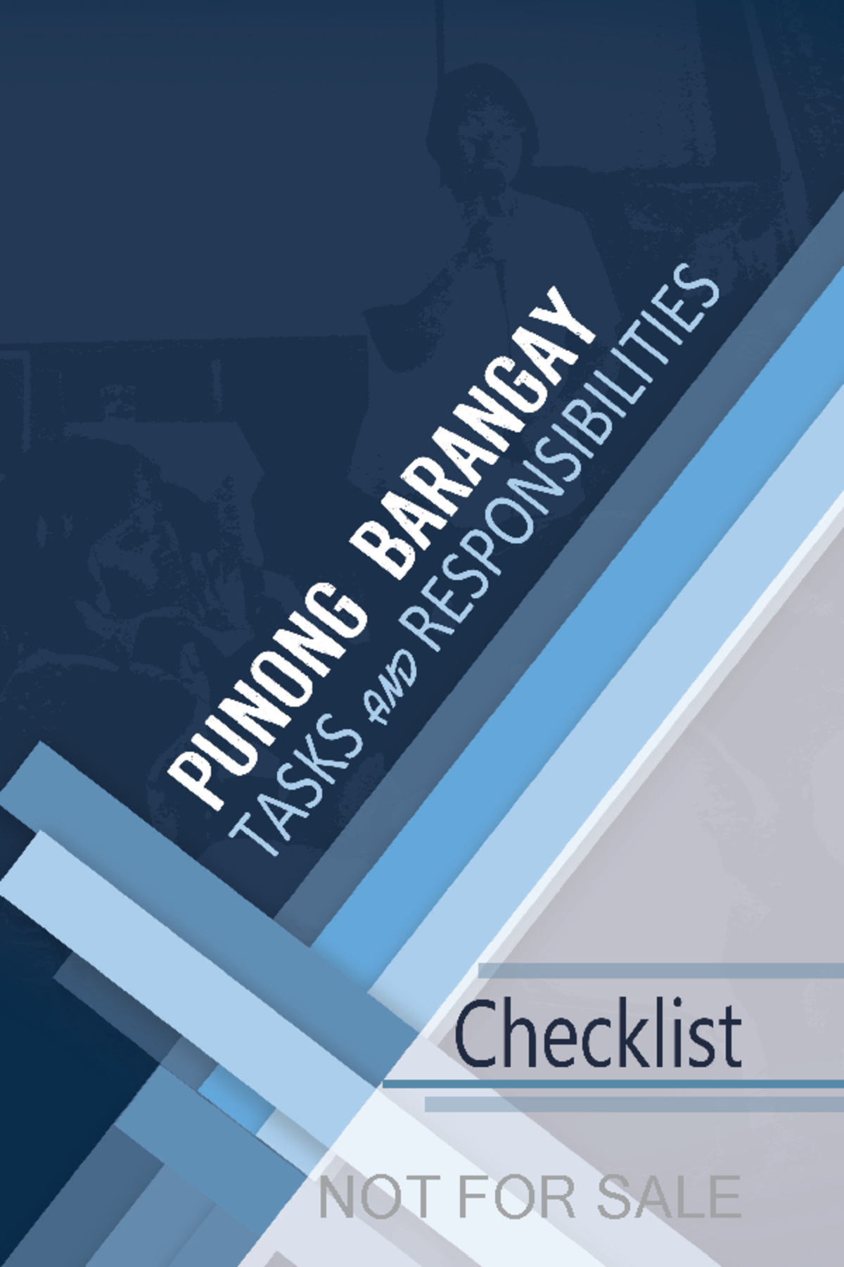 Punong Barangay Checklist - NOT FOR SALE a Punong Barangay Tasks and ...