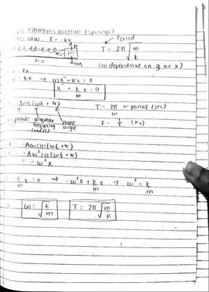 Energy, work, power - AP Physics C - PHYS 211 - Studocu