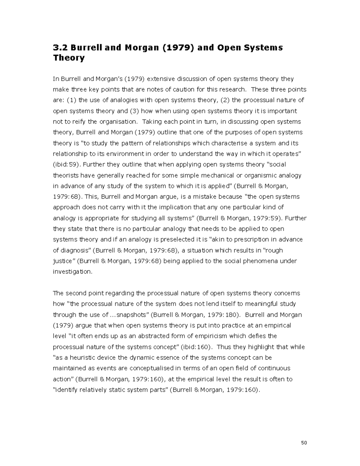 Pursuing Sustainability 13 - 3 Burrell and Morgan (1979) and Open ...