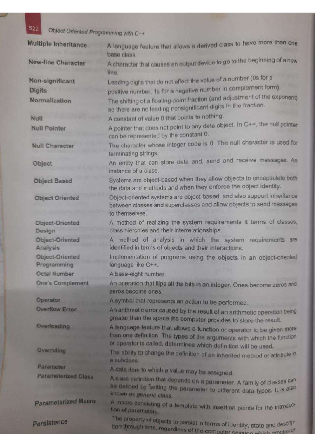 7 - Summary Object Oriented Programming With C++ - Computer Programming ... 7 - Summary Object Oriented Programming With C++ - Computer Programming ...