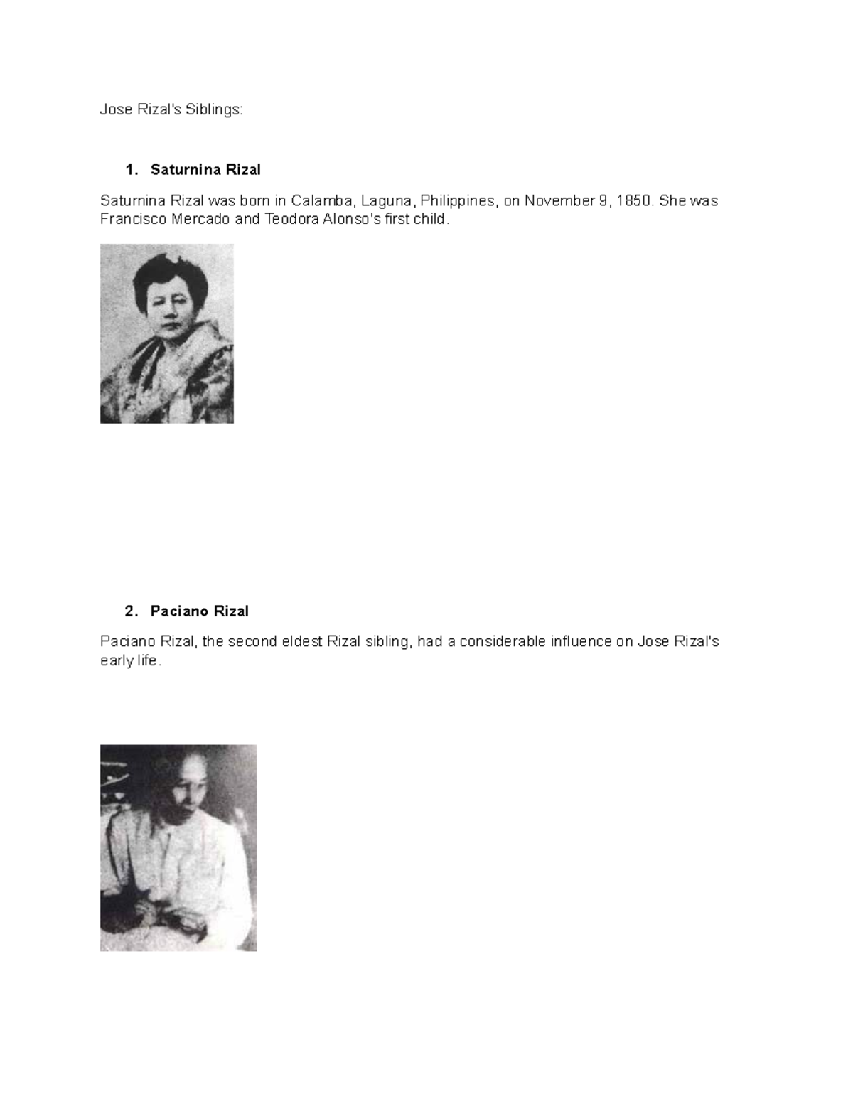 Jose Rizal Siblings - jhsxdb.alsdkm/,a;slcxpsickxpslchbxsjcmxs ...