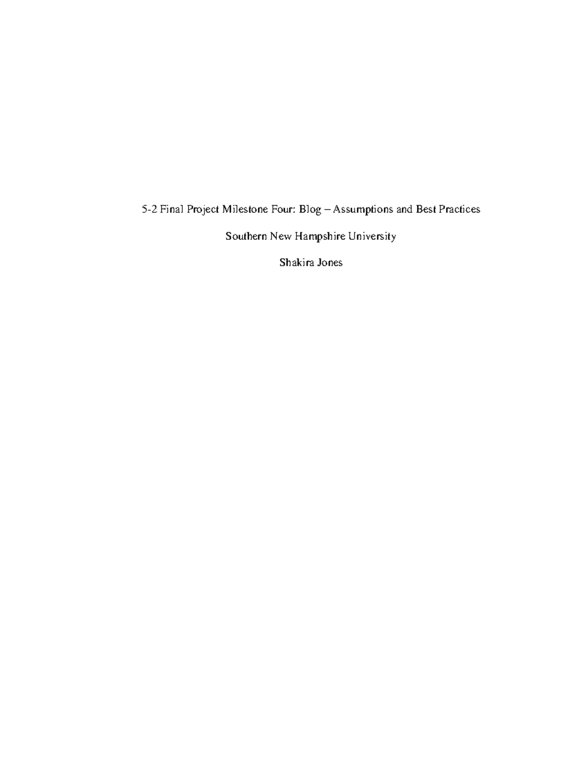 5-2 final SOC-317 - 5-2 Final Project Milestone Four: Blog ...