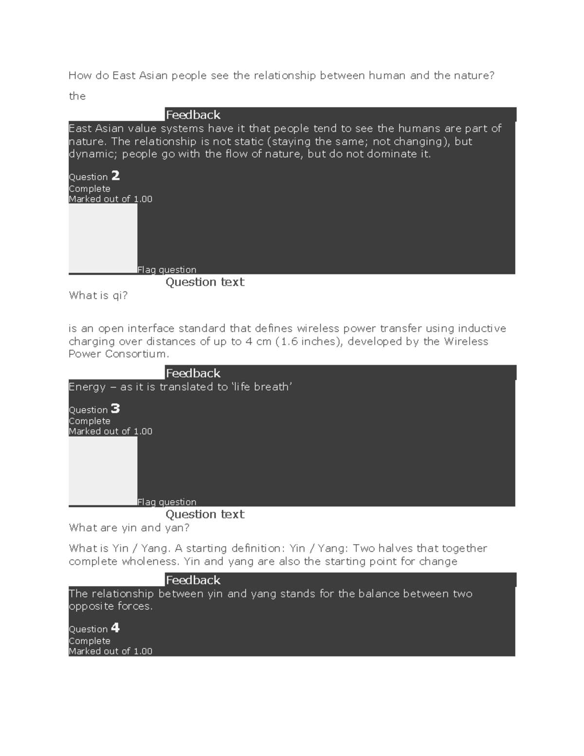 How do East Asian people see the relationship between human and the ...