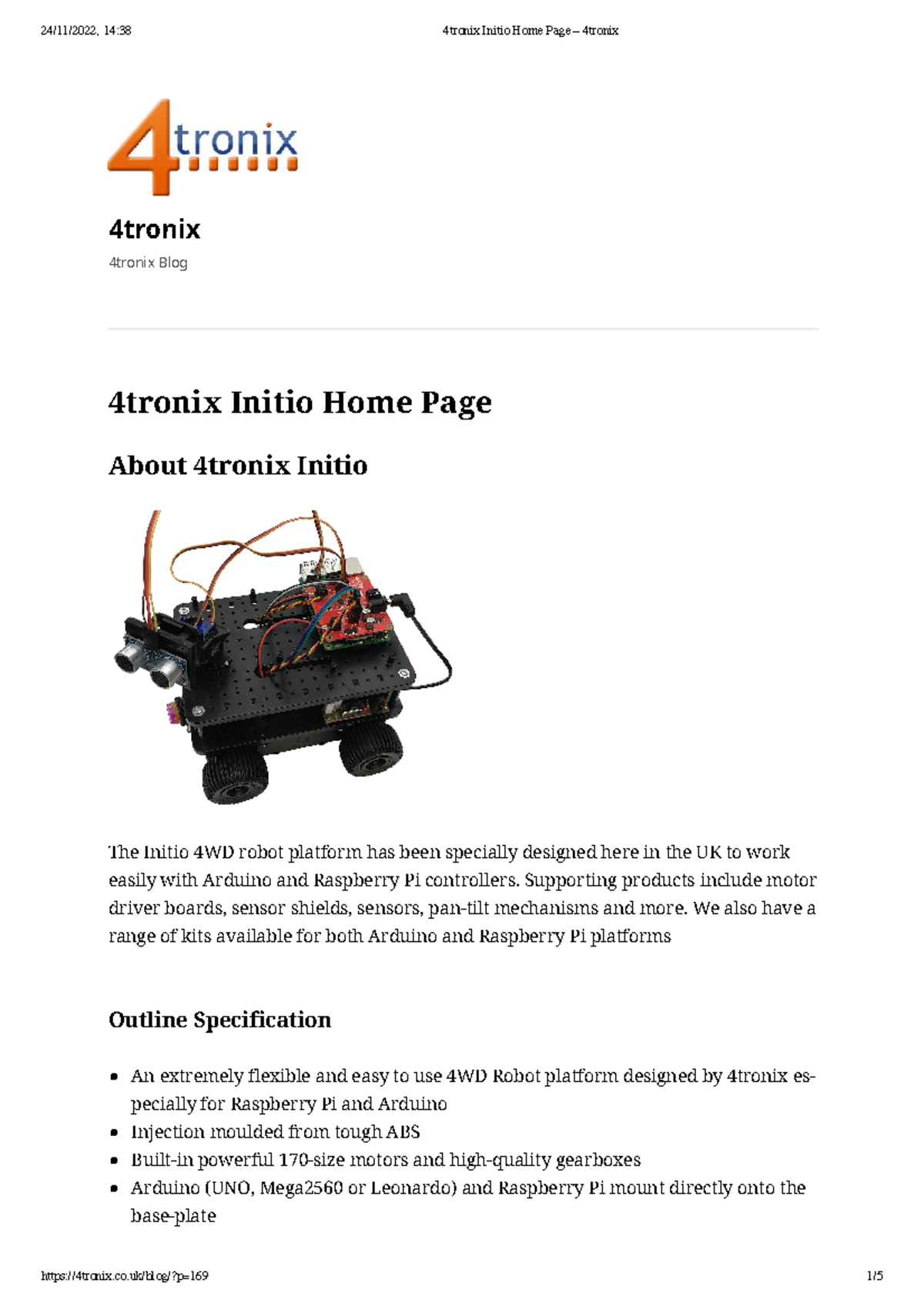4tronix Initio Home Page – 4tronix - 4tronix 4tronix Blog 4tronix Initio Home Page About 4tronix ...