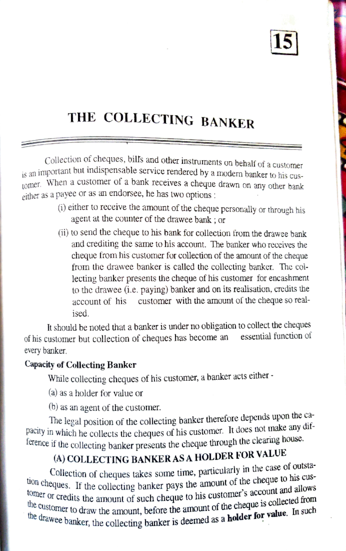 Collecting Banker - Banking - THE COLLECTING BANKER Collection of ...