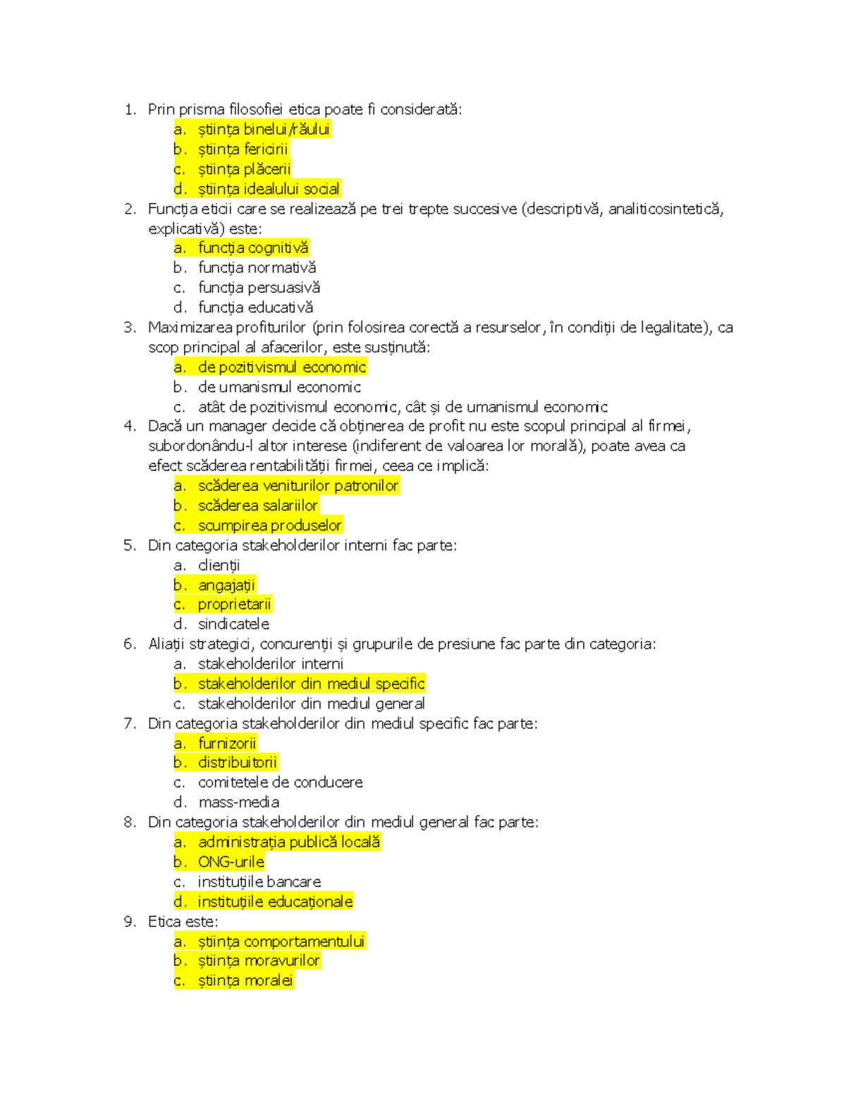 Grila suprema - Etica Afacerilor - Prin prisma filosofiei etica poate ...