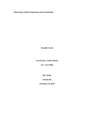 BSC2010 Lab Report #1 - BSC2010L - USF - Studocu