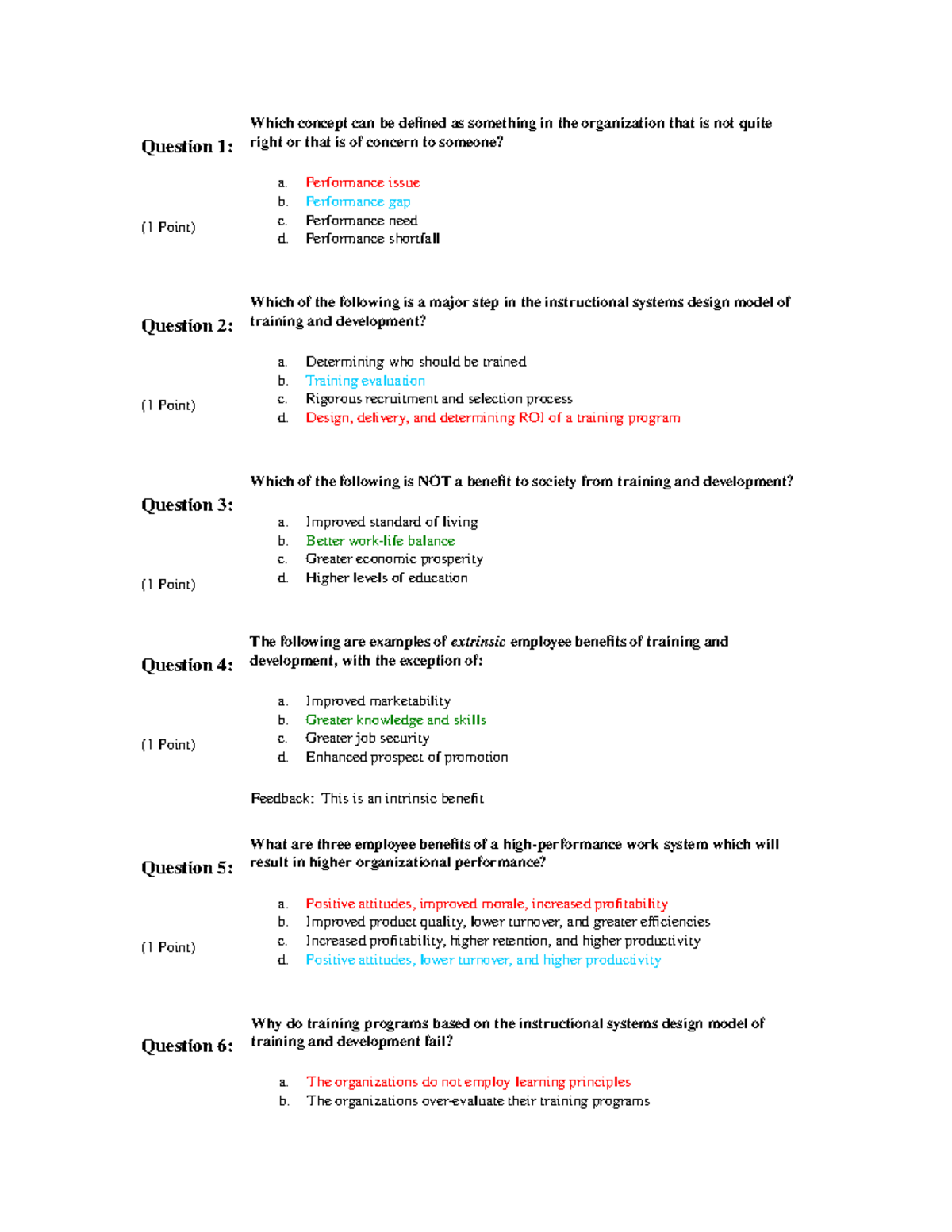 EDUC 240 Quiz 1 answers - document with multiple choice educ 240 ...