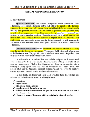 PROF-ED-103-Foundation-of-Inclusive-and-Special-Education Course ...