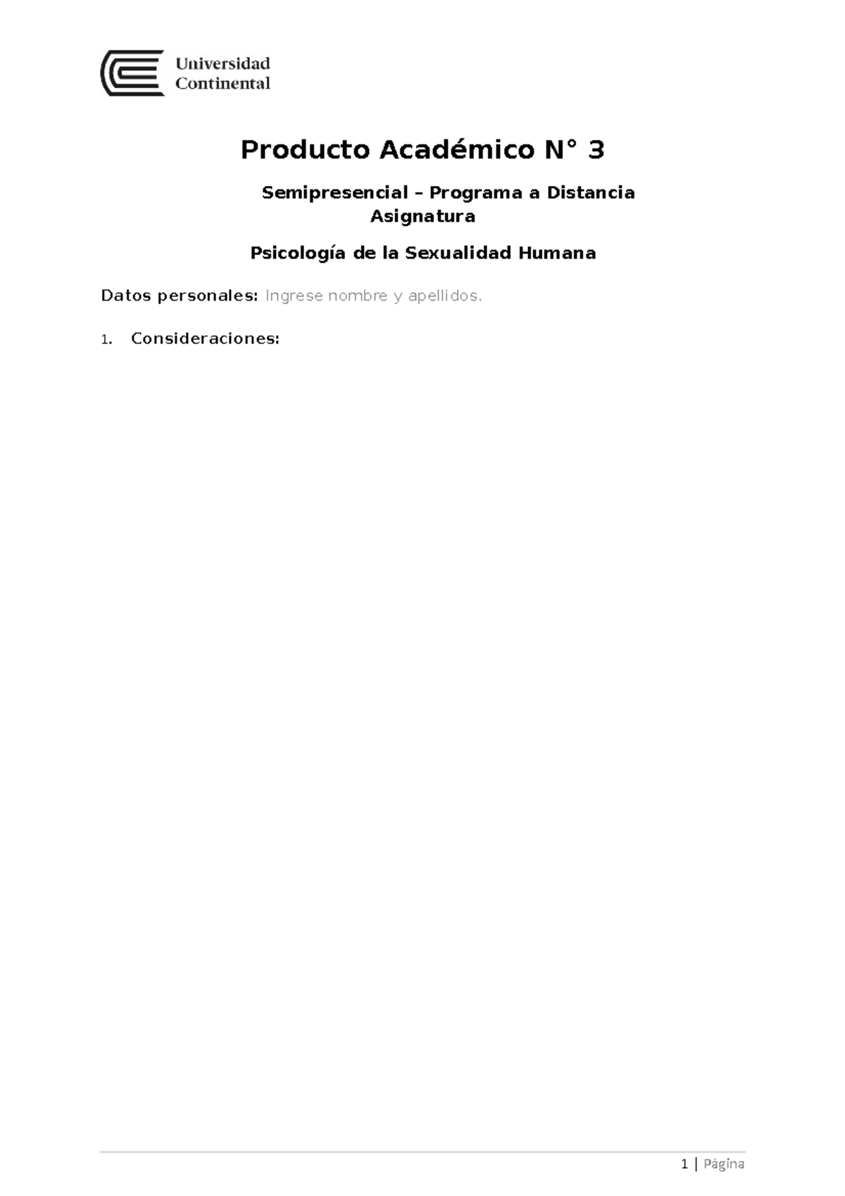 PA 3 Revisado 2023 - Trabajo - Producto Académico N° 3 Semipresencial – Programa a Distancia ...