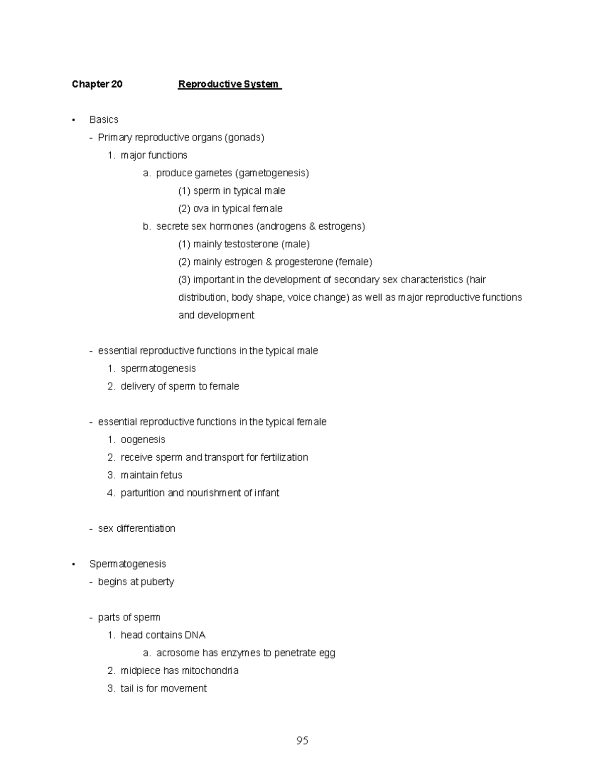 Human Physiology - reproductive system - 95 Chapter 20 Reproductive ...
