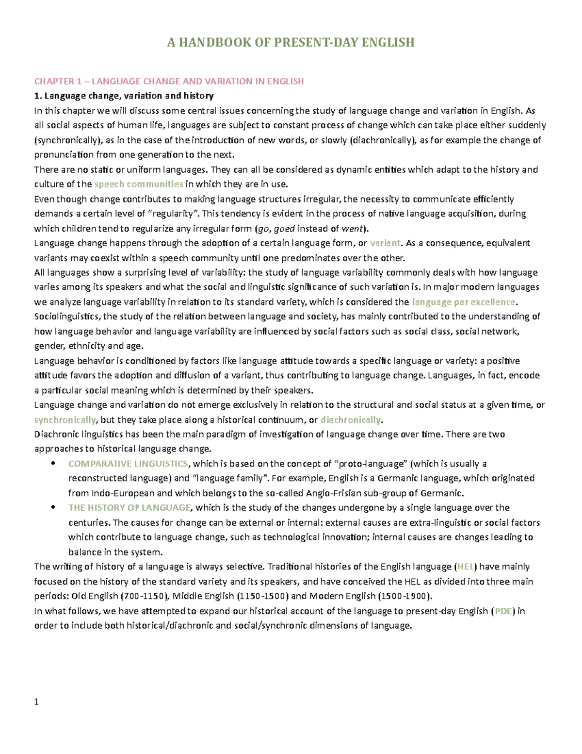 A Handbook OF Present-DAY English - A HANDBOOK OF PRESENT-DAY ENGLISH ...