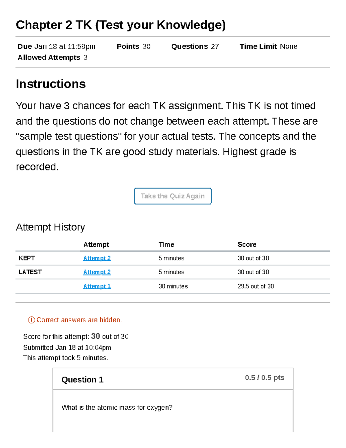Chapter 2 Test your knowledge test - Chapter 2 TK (Test your Knowledge ...