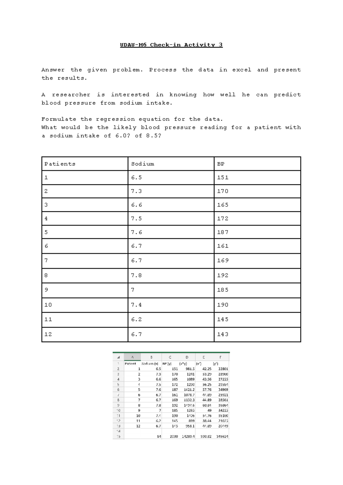 BSN UDAU M6 Check-IN Activity 3 - Understanding The Self - UDAU-M6 ...