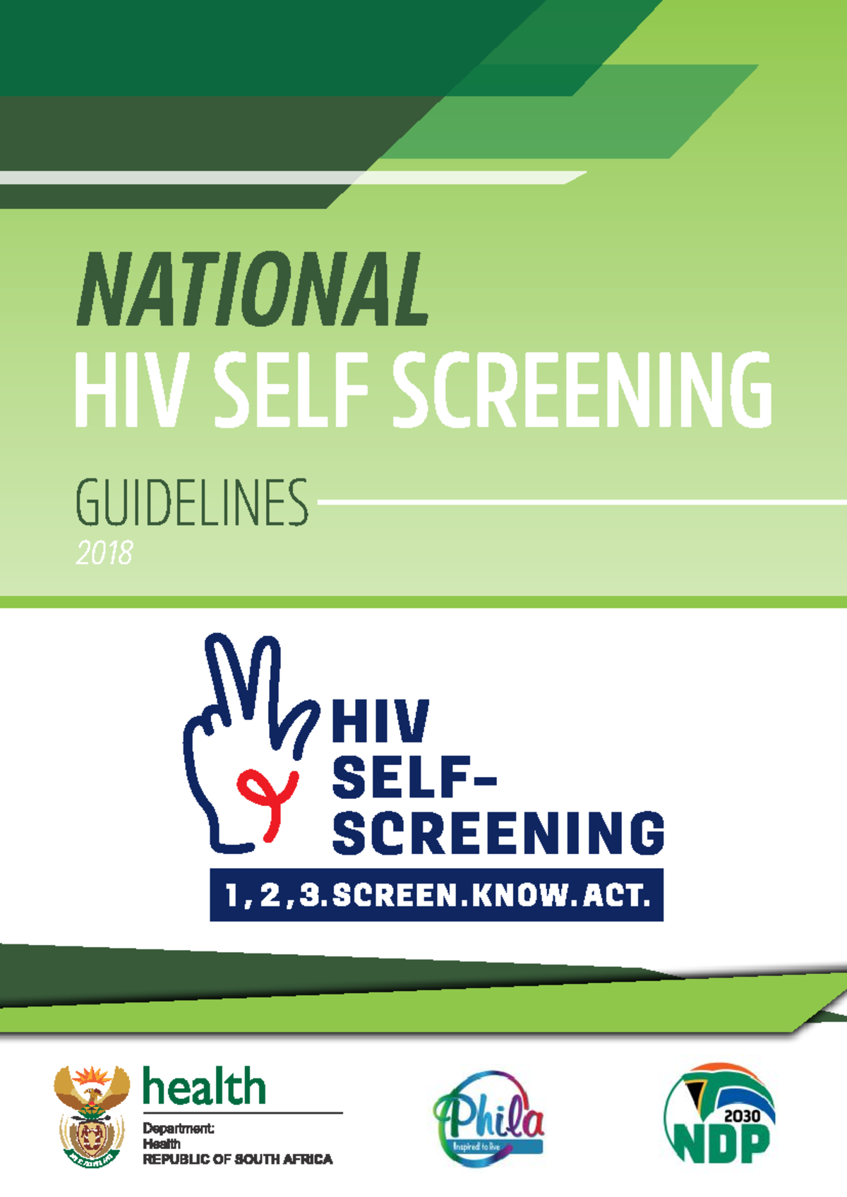 HIV%20SS%20Book - Hiv health - NATIONAL HIV SELF SCREENING GUIDELINES ...