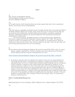 Task 3 - passed - D090 - WGU - Studocu