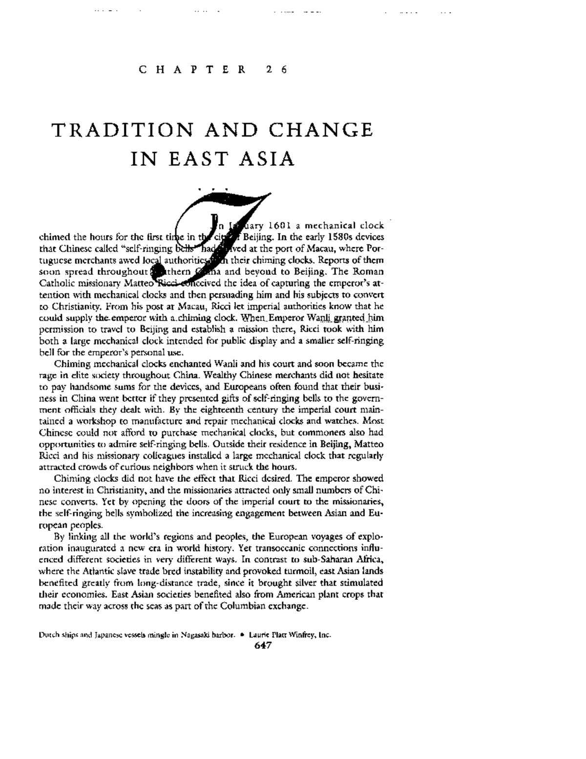 Bentley Ch. 26 - use this to ace the class - Studocu