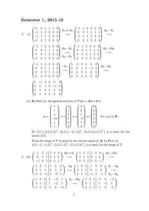 Past Papers - MA1101R NATIONAL UNIVERSITY OF SINGAPORE DEPARTMENT OF ...