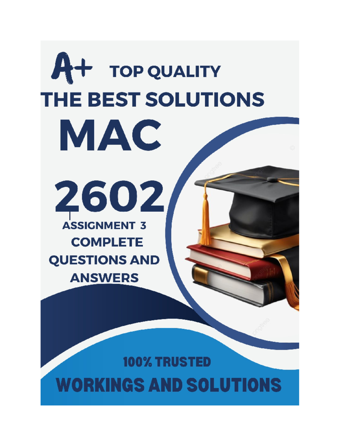 MAC2602 Assignment 3 - EDUCATION - MAC2602 Assignment 3 (COMPLETE ...