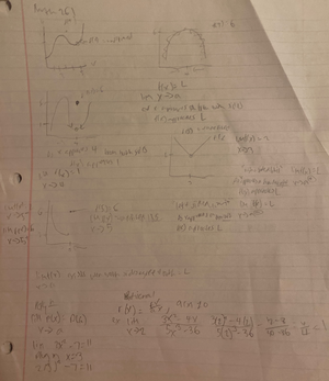 Math 261 pt3 - study guides 1 and 2 for calc 1 exam1 and exam2 - Math ...