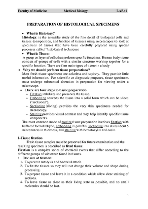 Histopath- Fresh- Examination - METHOD OF FRESH TISSUE EXAMINATION ...