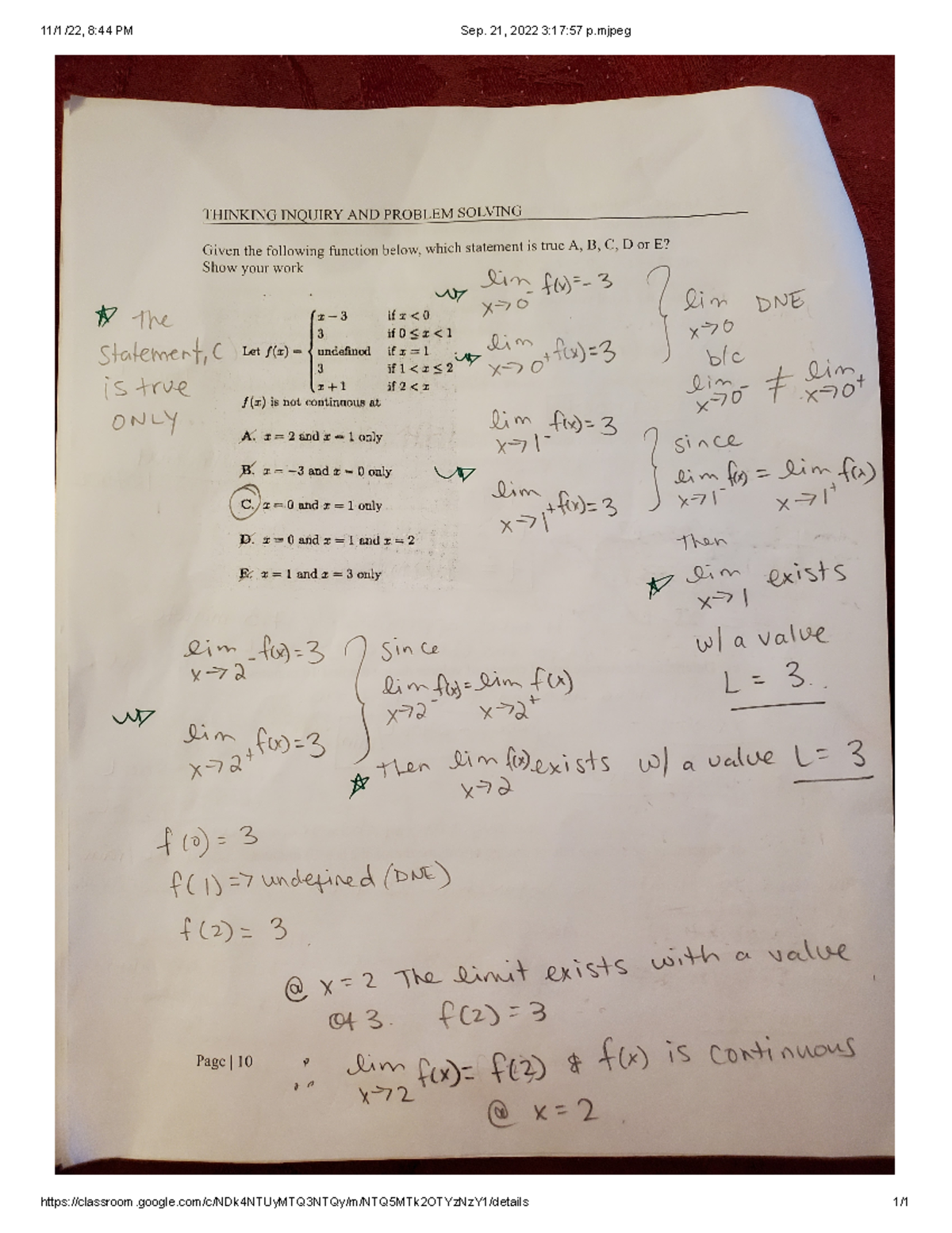 MCV4U Practice page 3 - Math 1A03 - 11/1/22, 8:44 PM Sep. 21, 2022 3:17 ...