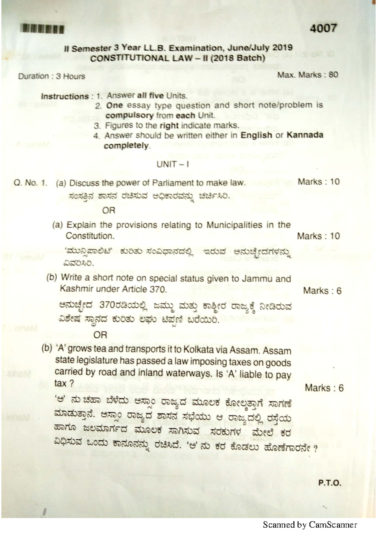 Constitutional Law II\june 2019 - Scanned by CamScanner Scanned by ...