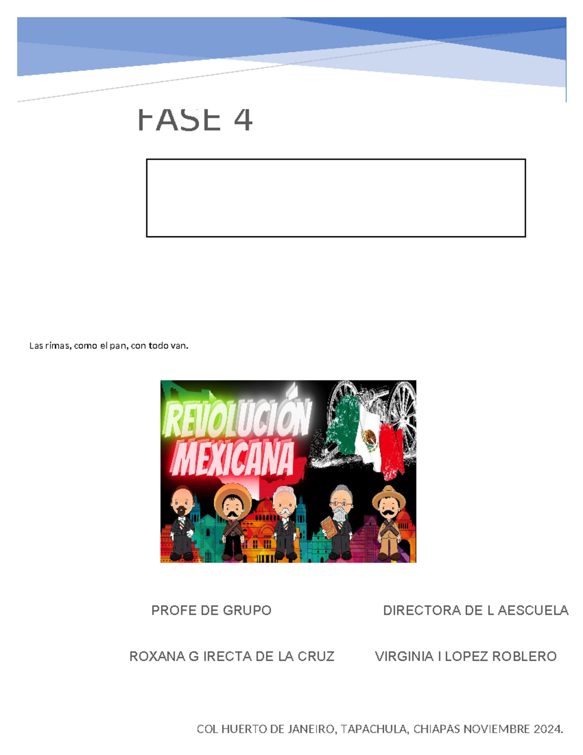 LAS Rimas 3ºA - Las rimas, como el pan, con todo van. COL HUERTO DE ...