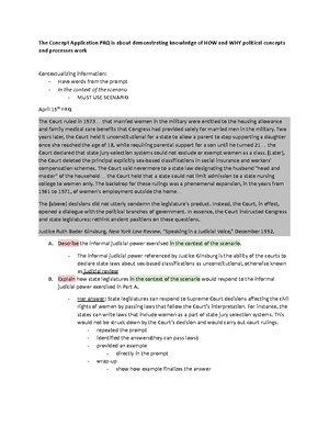 AP Gov FRQ's, Important Documents, and Scotus Cases - The Declaration ...