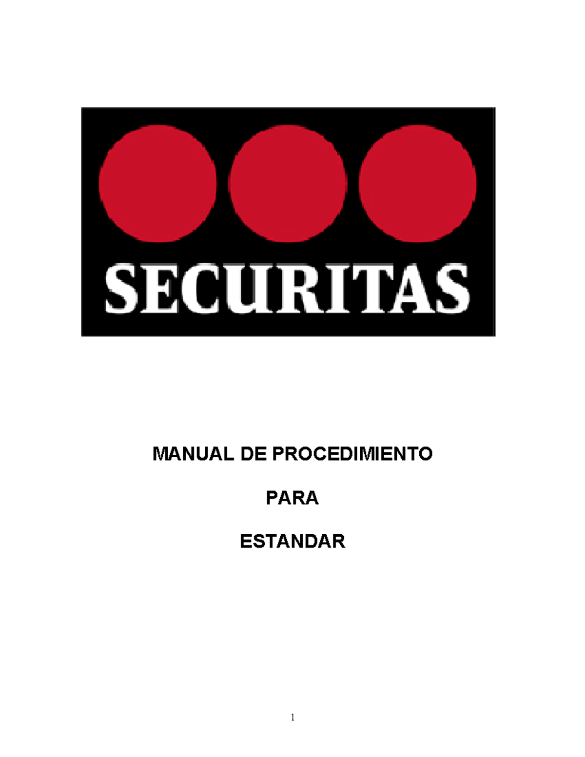 Manual-procedimiento-standar - MANUAL DE PROCEDIMIENTO PARA ESTANDAR ...