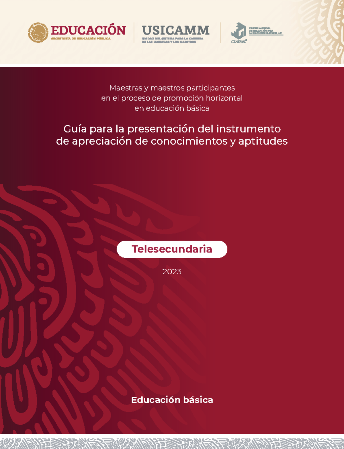 Guia Prohor BAS Telesec - Maestras y maestros participantes en el ...