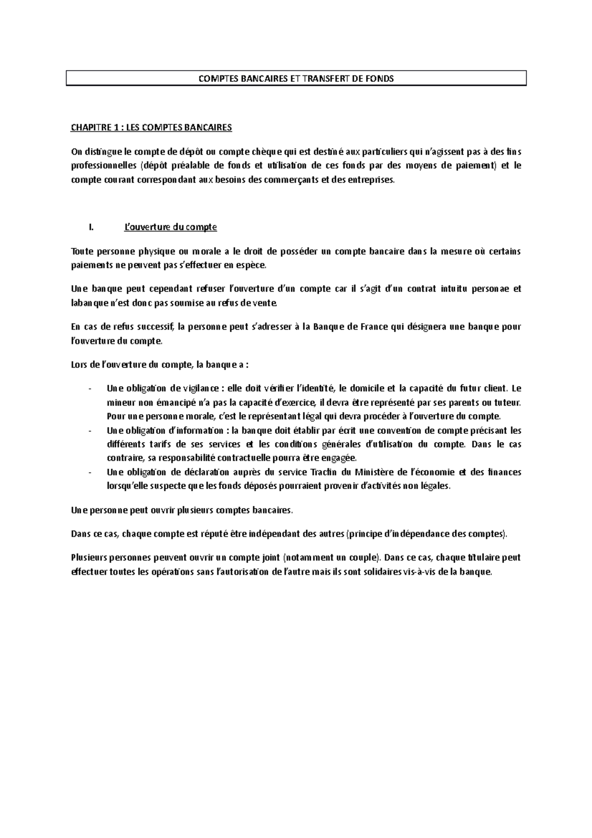 Pourquoi Faire Un Transfert De Compte Bancaire – PSFLM