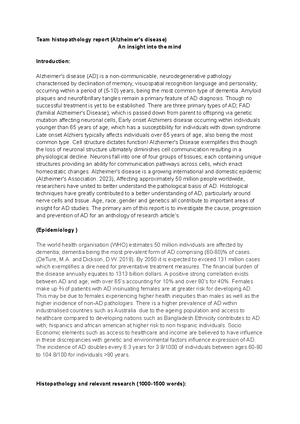 Lab Worksheet One - Histology - Lab Worksheet One Structure, Function ...