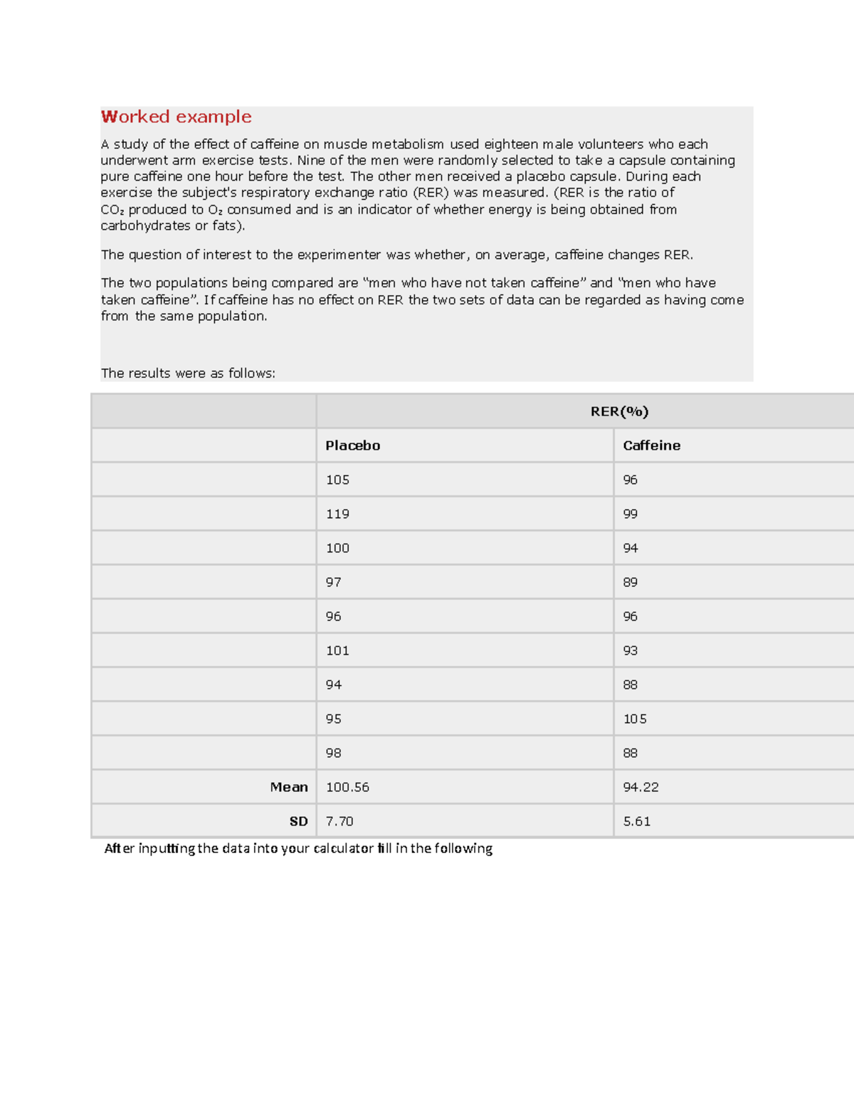 T test intro for BS Financial Management - UM - Studocu