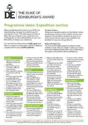 Activity Log - Skills - For Duke of Edinburgh - Date What you did Hours ...