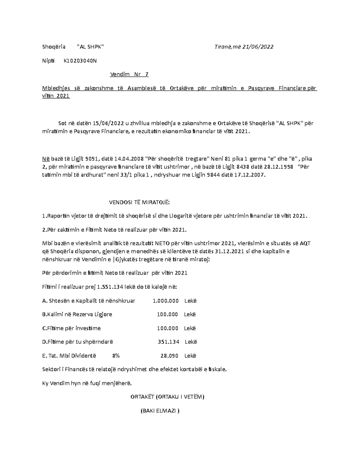 Vendimi I Asamblese - Brand Competition can be defined as the rivalry ...