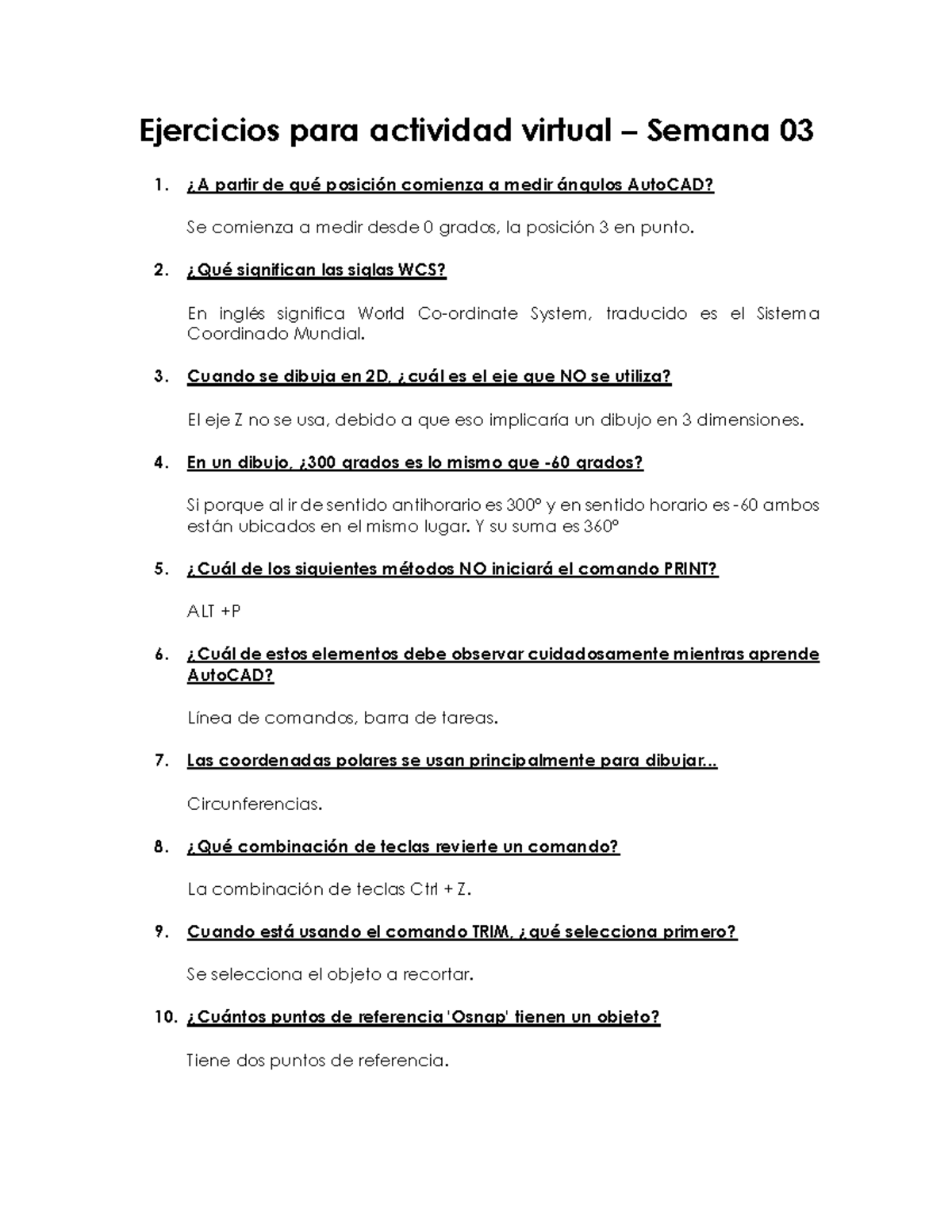 U1 S3 Ejercicios para la Actividad Virtual - Ejercicios para actividad ...