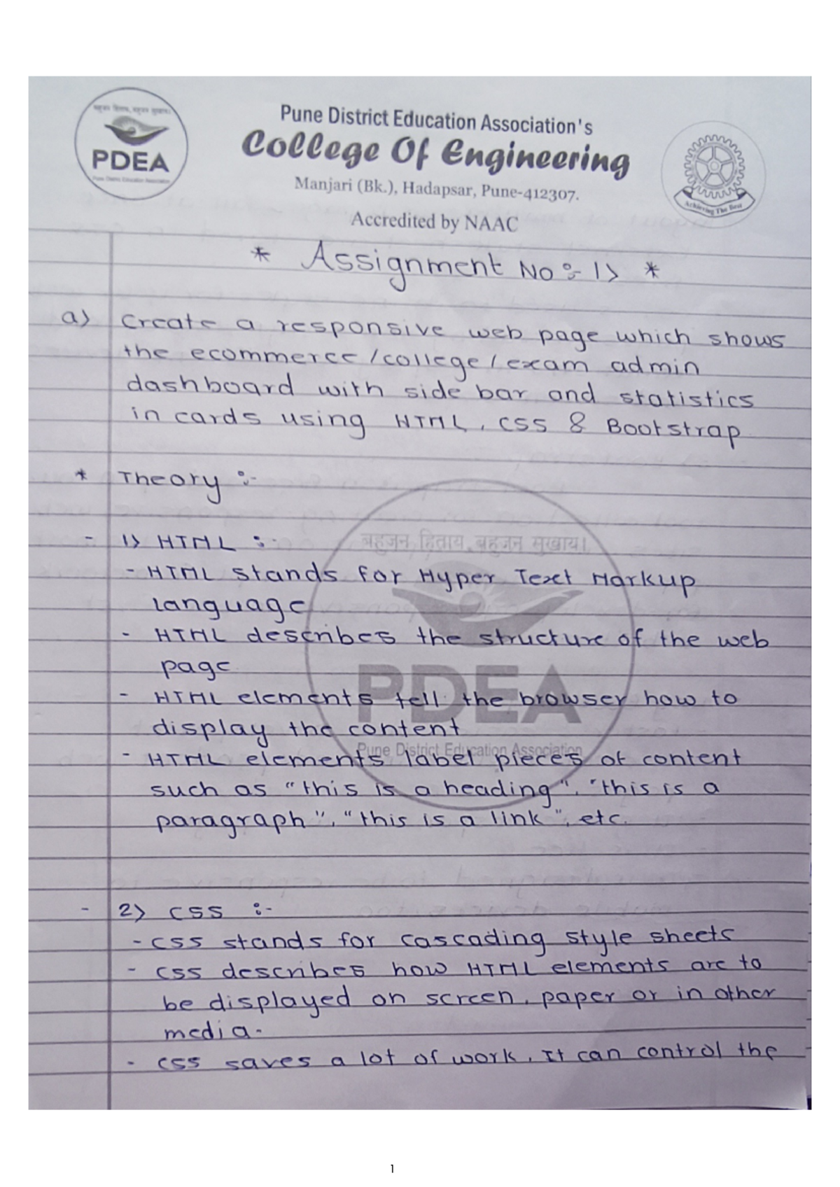 WAD Lab Manual - Information technology - Studocu