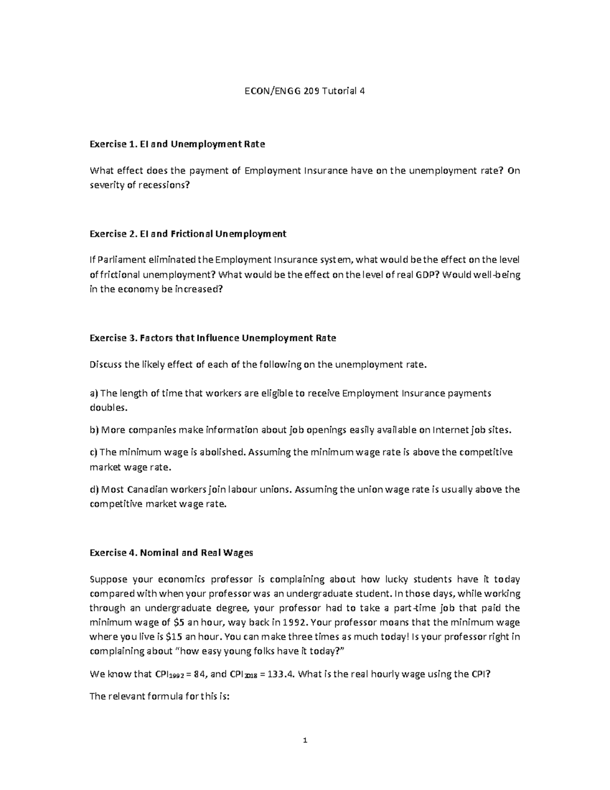 ECON 209 Winter 2022 Tutorial 4 - Questions - 1 ECON/ENGG 209 Tutorial ...