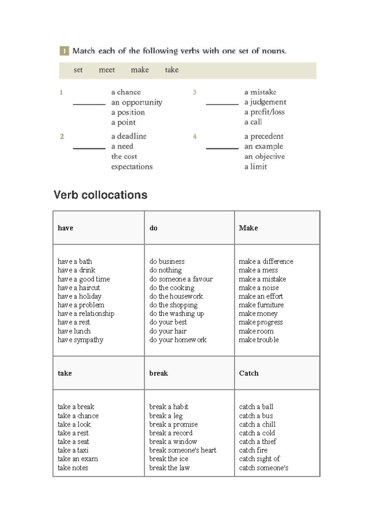 Verb collocations in order to get a file from this place - Verb ...