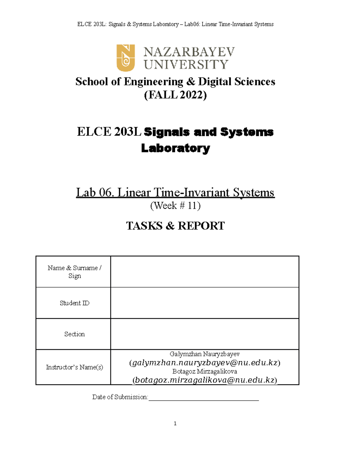 ELCE203L LAB06 Tasks-and-Report - School of Engineering & Digital ...
