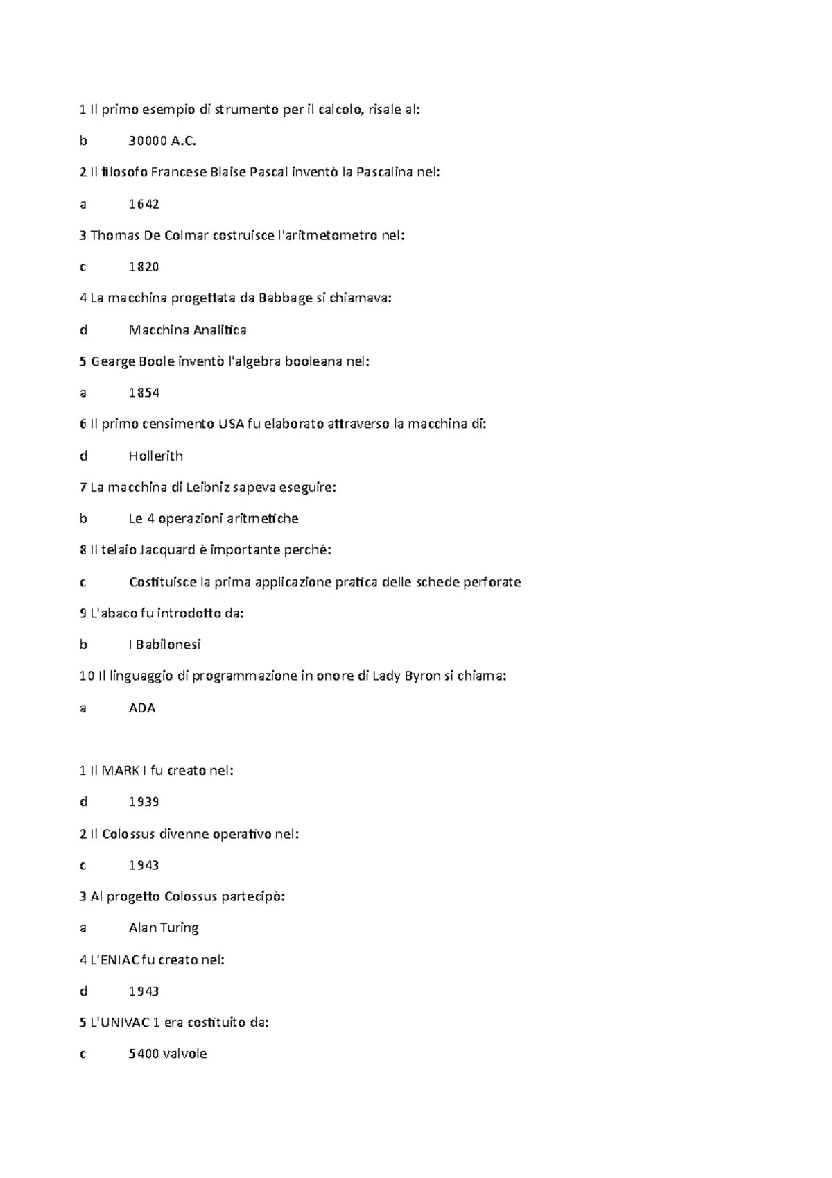 Algoritmi e strutture dati - 1 Il primo esempio di strumento per il ...