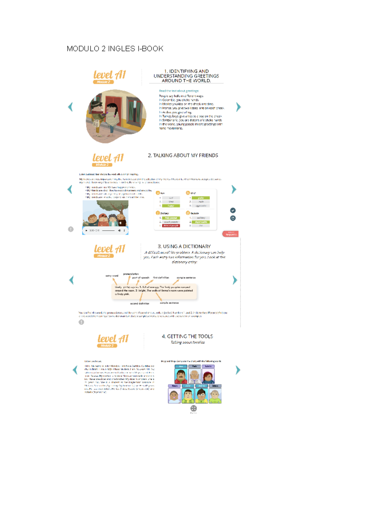 Modulo 2 Ingles I - MODULO 2 INGLES I-BOOK - Studocu