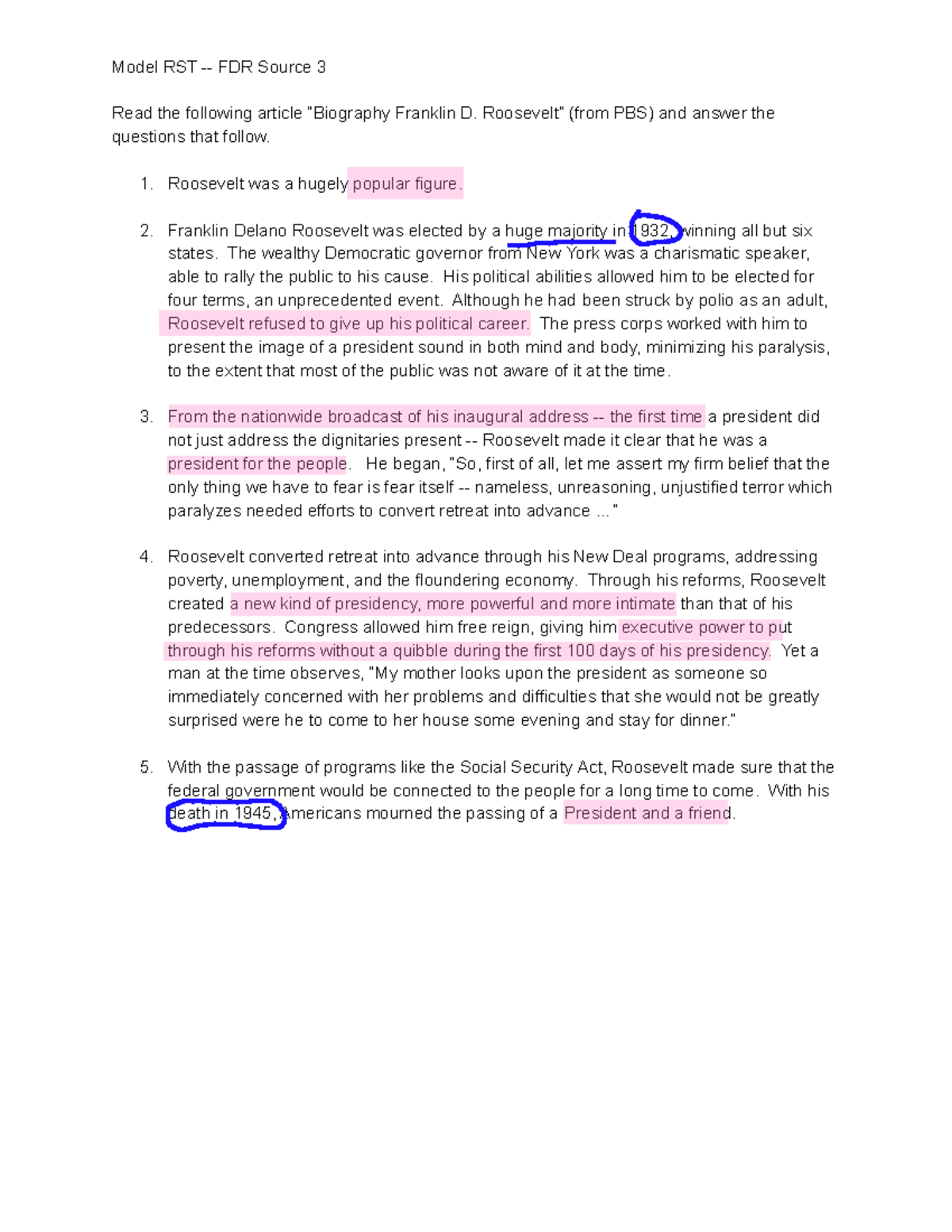 Malwina Panek - FDR - Source 3 - Model RST - FDR Source 3 Read the ...